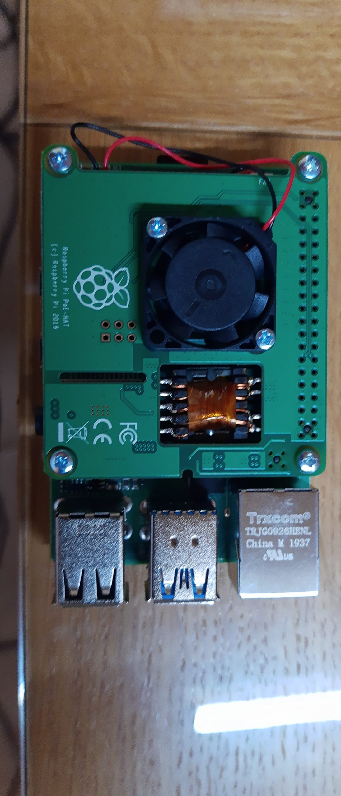 RPi – POE HAT – Slowergram